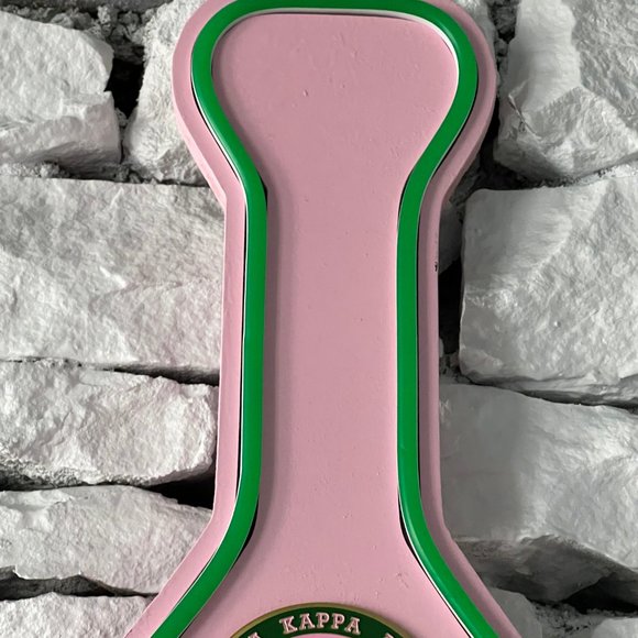 D9 Greeks | Art | Alpha Kappa Alpha Led Wooden Paddle Pink | Poshmark